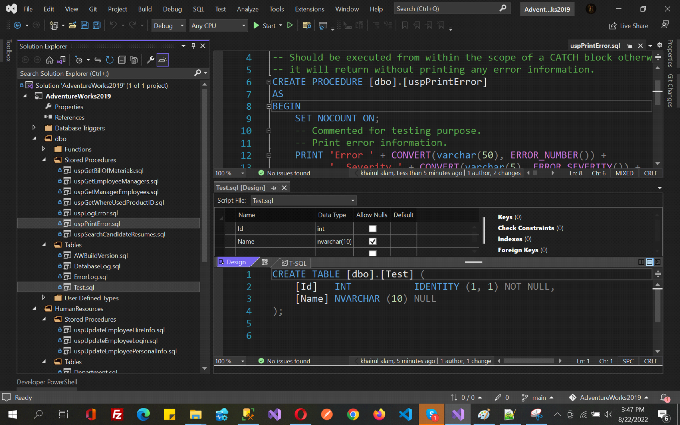 SQL Server Database Source Control using Visual Studio: Git | Vivasoft Ltd.