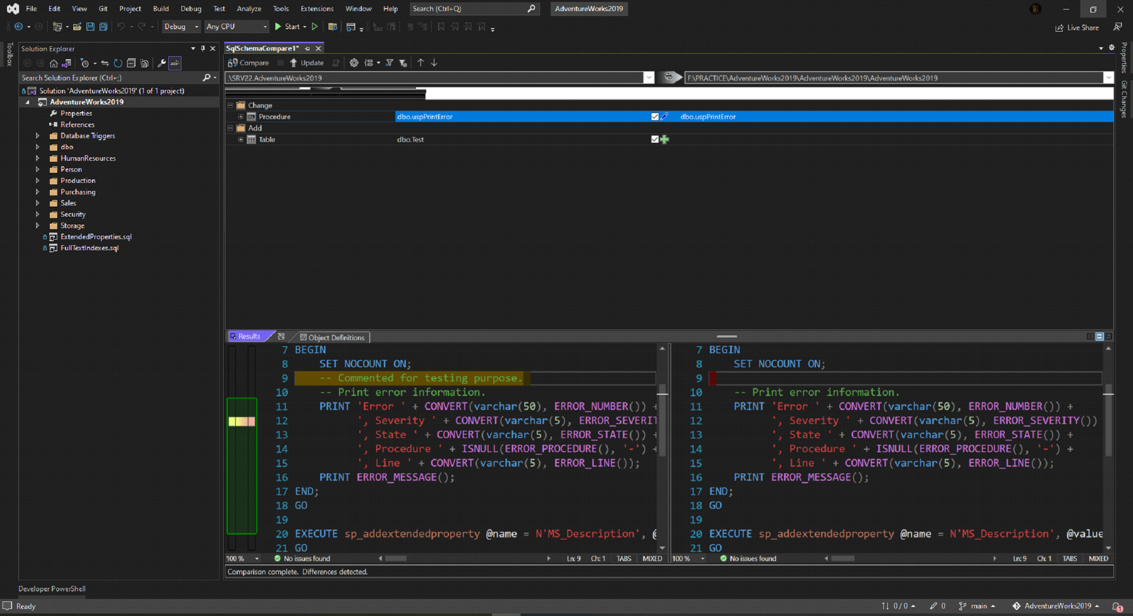 SQL Server Database Source Control using Visual Studio: Git | Vivasoft Ltd.